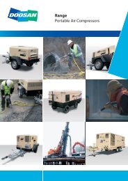 Atlas Copco Portable Air compressors - Banner Plant