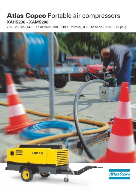 Atlas Copco Portable air compressors - Acw.ir