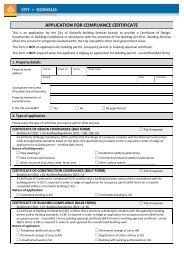 Application for Certificate of Compliance (PW 633) - Department of ...
