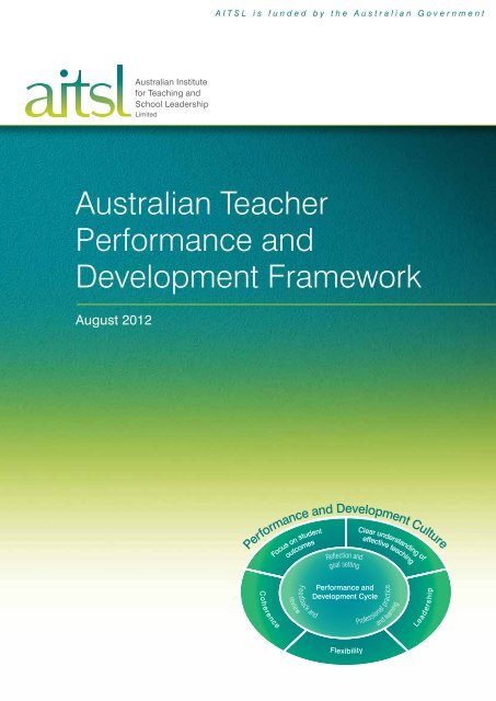 Australian Teacher Performance And Development Framework.pdf