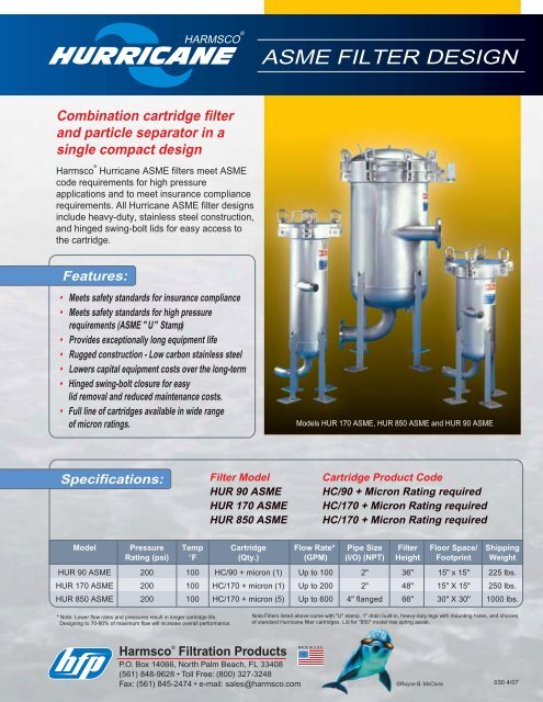 ASME FILTER DESIGN - Big Brand Water Filter