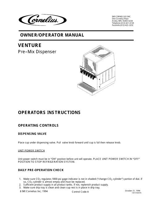 000961 - IMI Cornelius