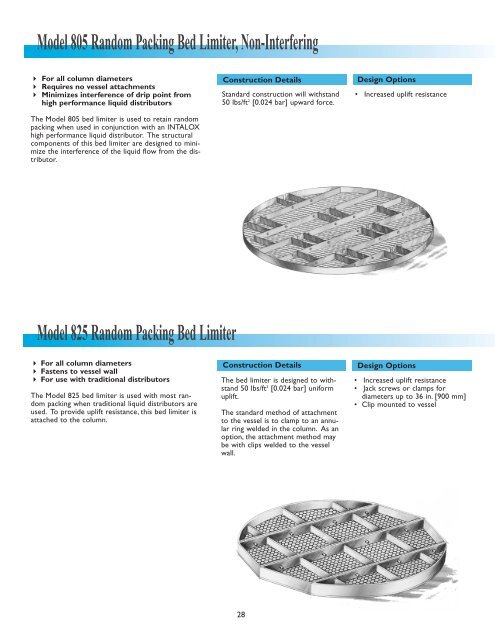 Bed Limiters Structured P