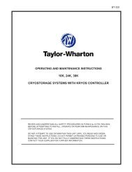 K Series PDF - Taylor-Wharton