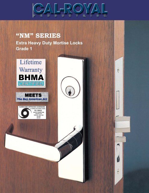 â NMâ SERIES - Cal-Royal
