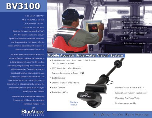 Data Sheet - BlueView Technologies, Inc.