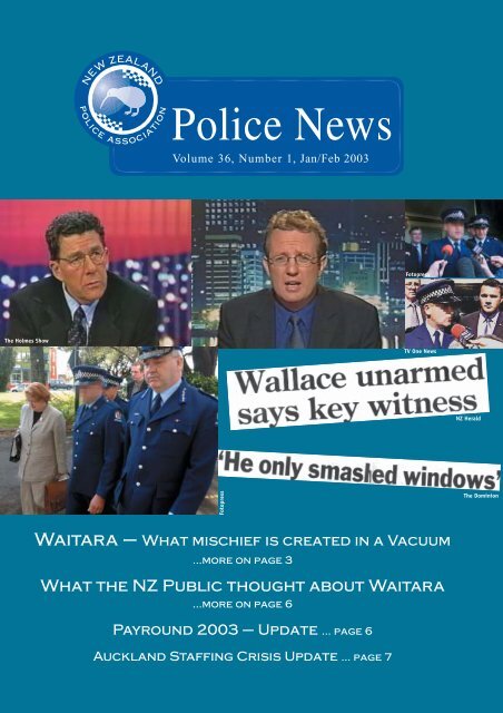 NZPA News Jan 03 - New Zealand Police Association