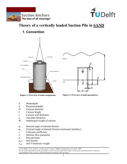 Suction Anchors - Offshore Moorings