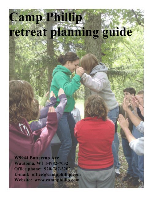 Camp Phillip retreat planning guide