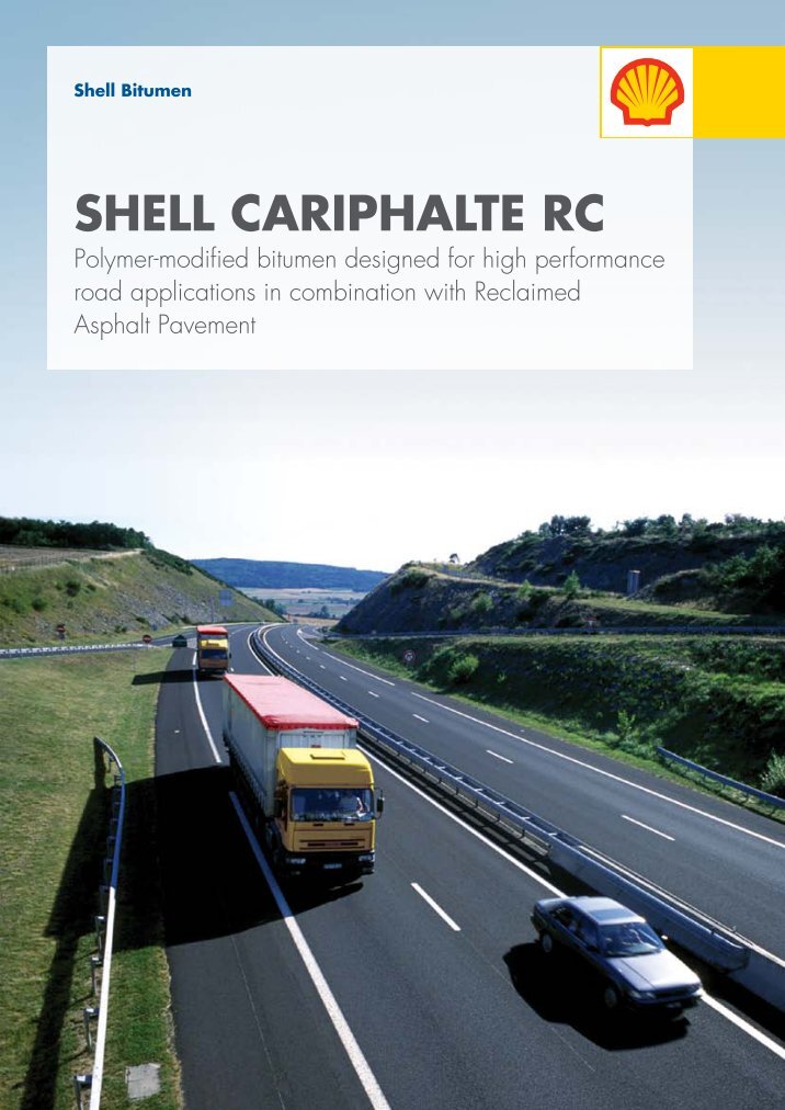 Shell Bitumen - Shell Cariphalte Brochure