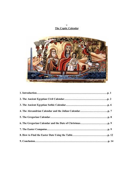 The Coptic Calendar - Julian Emperor