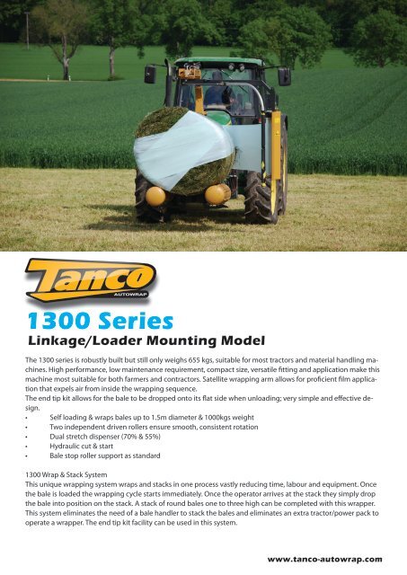 1300 Series - Tanco Autowrap