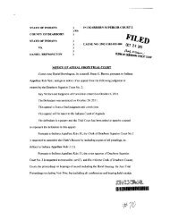 Motion to Dismiss for Ineffective Assistance of Counsel