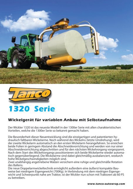 Flyer 3 - Tanco Autowrap