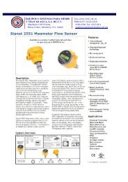 GF Signet 2537 Paddlewheel Flow Meter - Equysis
