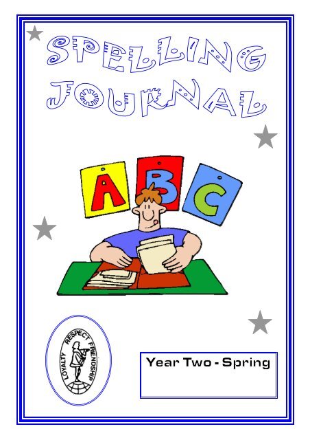 Spelling Journal - Spring - International School of Madrid
