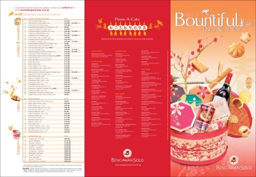 CNY LEAFLET'08 - Bengawan Solo