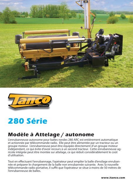 280 SÃ©rie - Tanco Autowrap