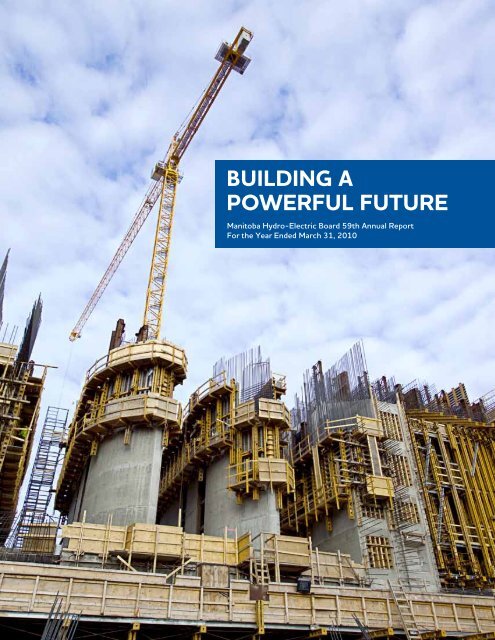 2009-10 Manitoba Hydro Annual Report - Energy Justice