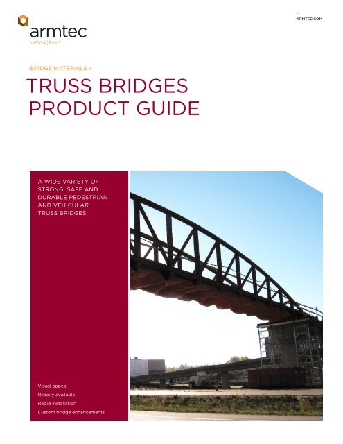 Bridge Materials / truss Bridges / Product guide - Armtec