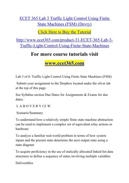 ECET 365 Lab 3 Traffic Light Control Using.pdf
