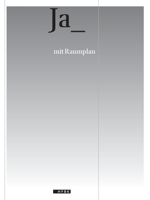 mullican class - Hochschule für bildende Künste Hamburg