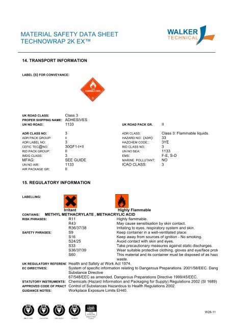 MATERIAL SAFETY DATA SHEE