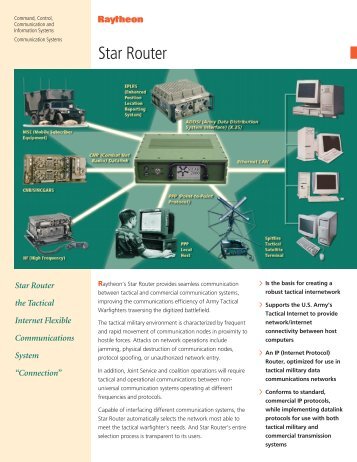 SADL/EPLRSJoint Combat ID Through Situation ... - Raytheon