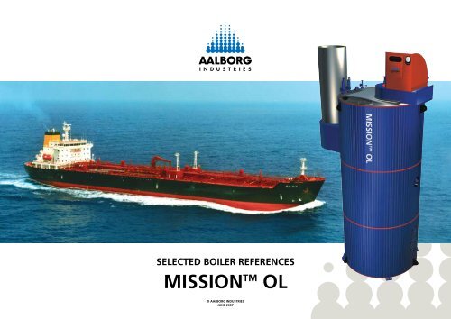 selected boiler references missiontm ol - Aalborg Industries
