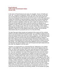 Christopher Columbus letter to the King and Queen of Spain ...