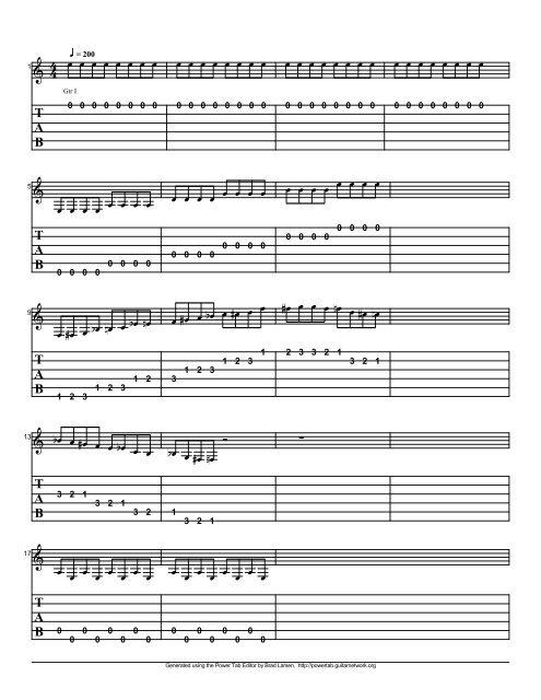 Guitar Workout Exercises Guitar Alliance