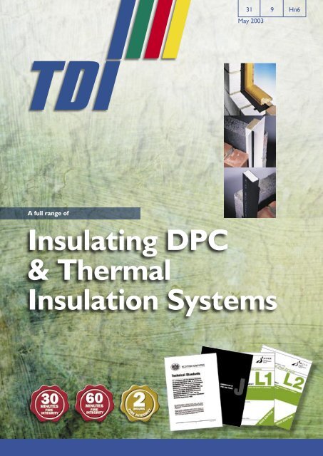 Insulating DPC & Thermal Insulation Systems