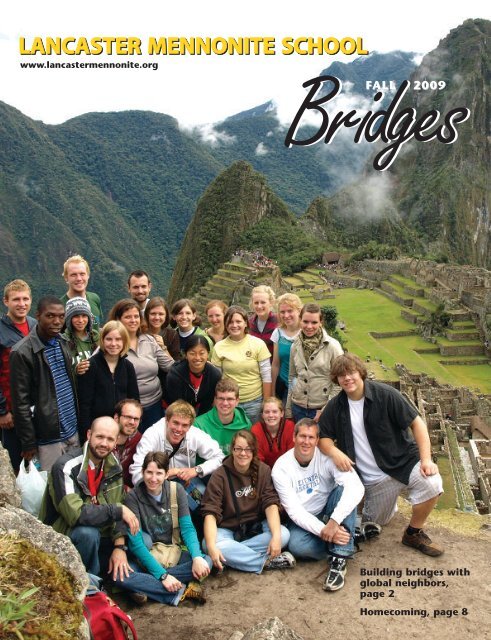 Fall 2009 - Lancaster Mennonite School