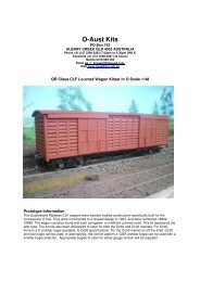 NSWGR FME Container Wagon with 2 LCL Containers - O-Aust Kits