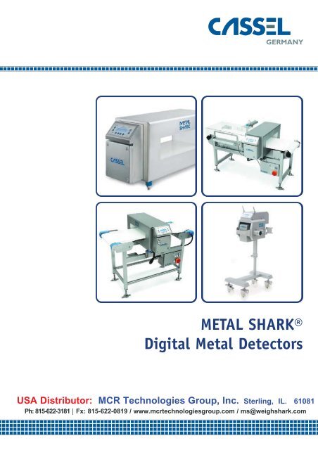 Cassel Product Overview - MCR Technologies Group, Inc.