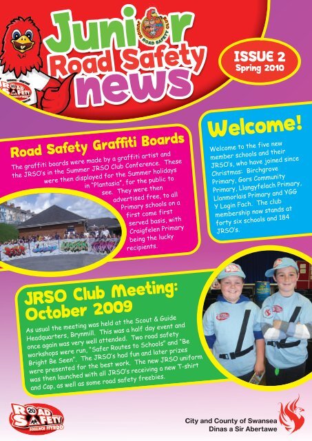 Spring 2010 JRSO Club Meeting - Road Safety Wales