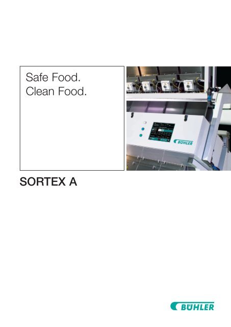 SORTEX A Brochure - Bühler