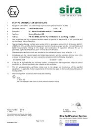 ATEX Certificate Issue 2 - Ascom-WS
