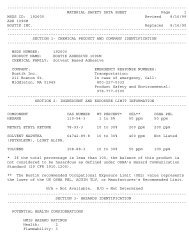 MSDS AZ 634-2 - ChemCenters