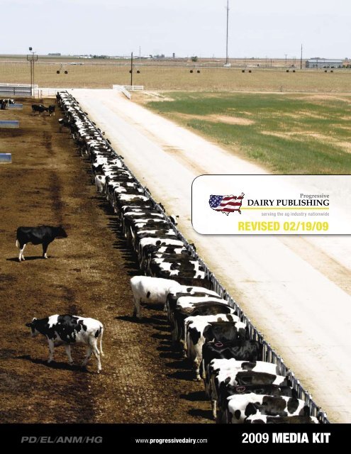 2009 MEDIA KIT - Progressive Dairyman Magazine