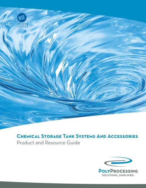 Chemical Storage Tank Systems And Accessories ... - Poly Processing