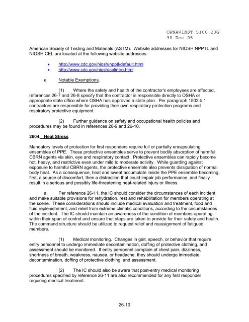 OPNAVINST 5100.23G30 Dec