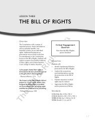 Middle School PDF Lesson Plan - Bill of Rights Institute