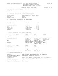 MSDS AZ 634-2 - ChemCenters