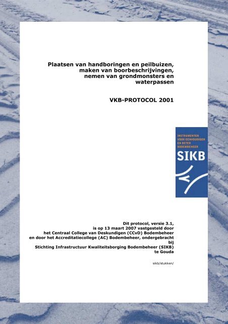 Protocol 2001 - SIKB