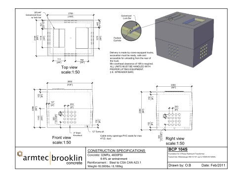 Brooklin Hydro Vaults - Armtec