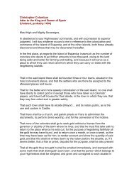 King Ferdinand Letter to the Taino/Arawak Indians around 1500 In ...