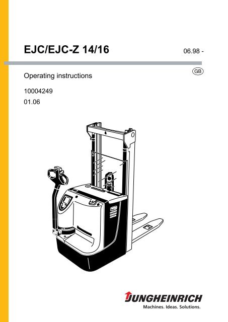 EJC/EJC-Z 14/16 - Jungheinrich