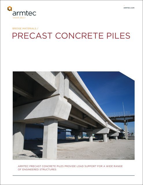 Precast Concrete Piles Brochure - Armtec