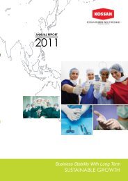 Rubber gloves Consumer Insight - Kossan Rubber Industries Berhad